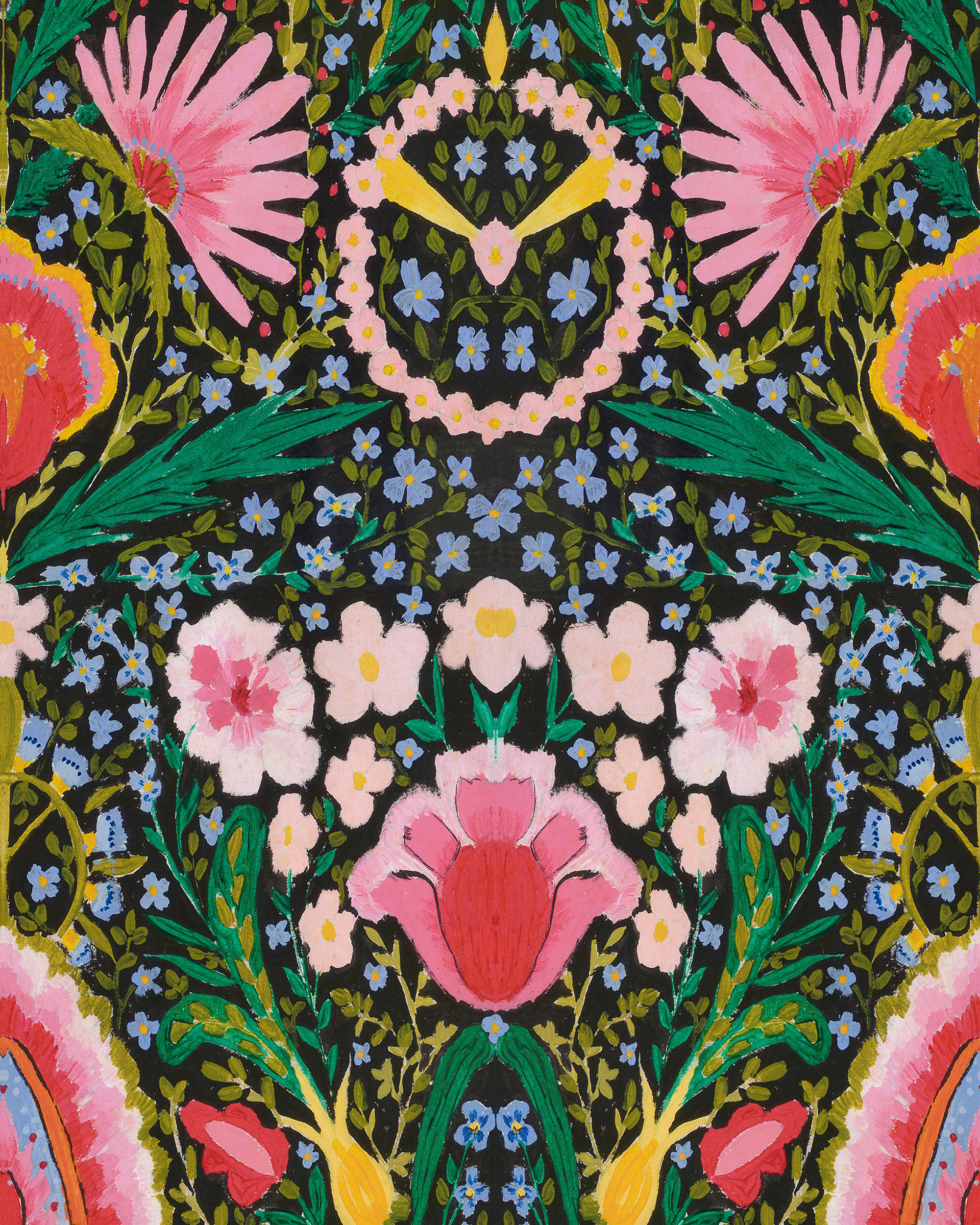 SUSIE Q Wallpaper MINDTHEGAP Multicolour Vintage Floral