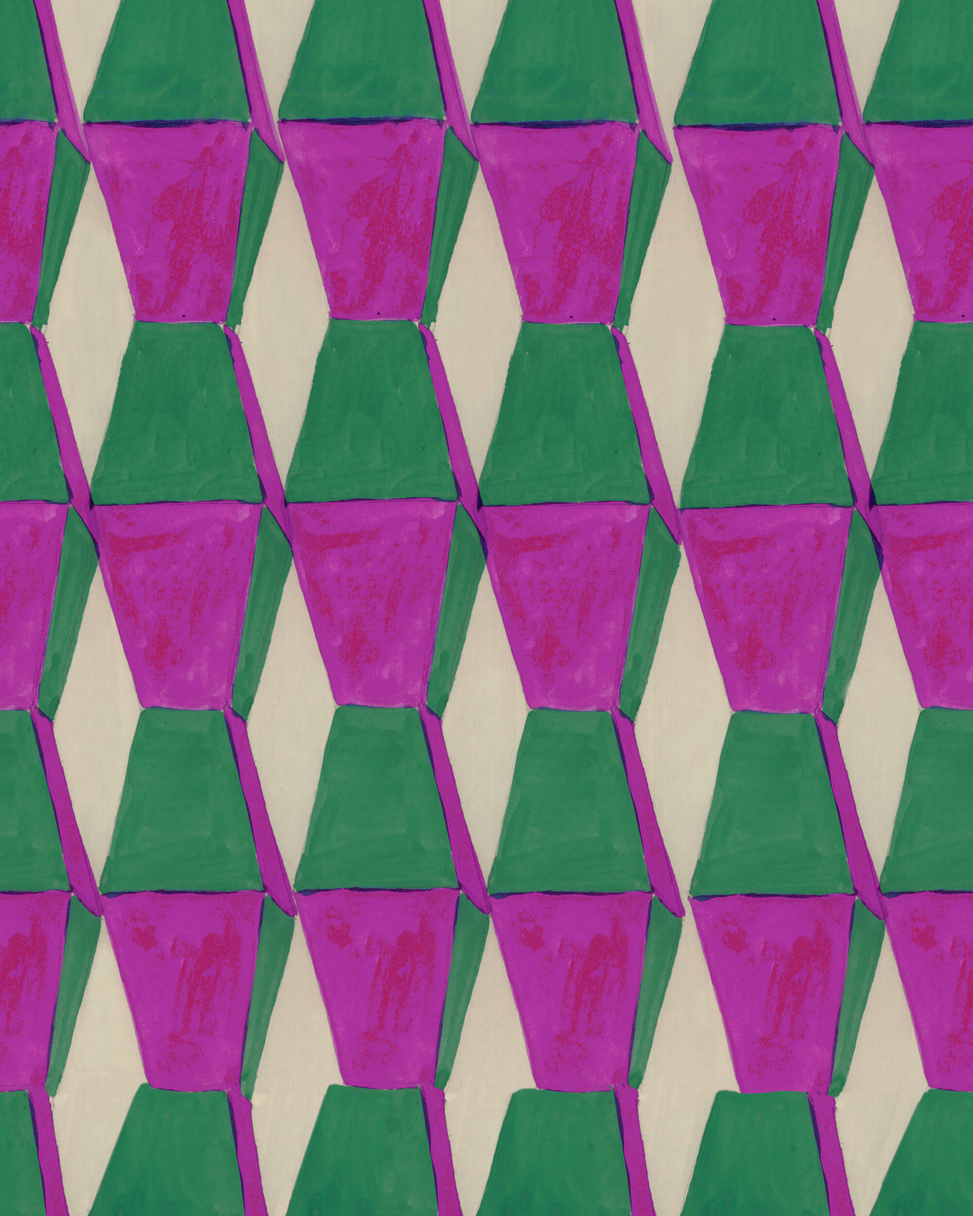 ENDLESS Violet Wallpaper MINDTHEGAP PURPLE CONTEMPORARY GEOMETRICAL